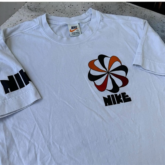 Nike | Shirts | 7s Style Pinwheel Nike Swoosh Japan Limited Edition ...